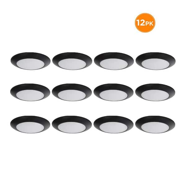 Reviews for Commercial Electric 12-Pack 8 in. LED Surface Mount ...