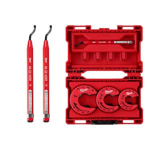 Milwaukee Pipe Deburring Reaming Pen Set with 1 in. Constant Swing ...