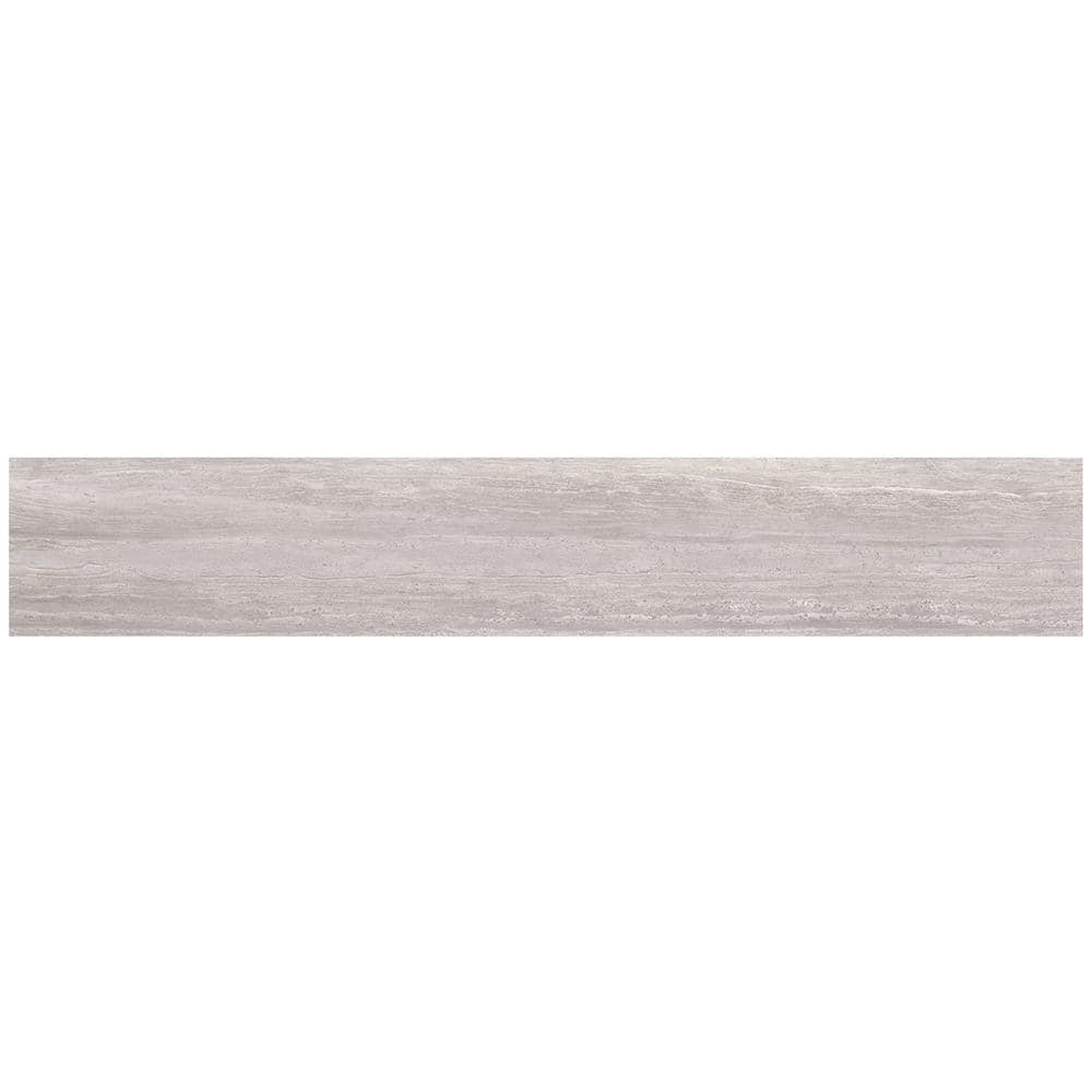 Ivy Hill Tile Atlanta Taupe 3.75 in. x 23.7 in. Matte Porcelain ...