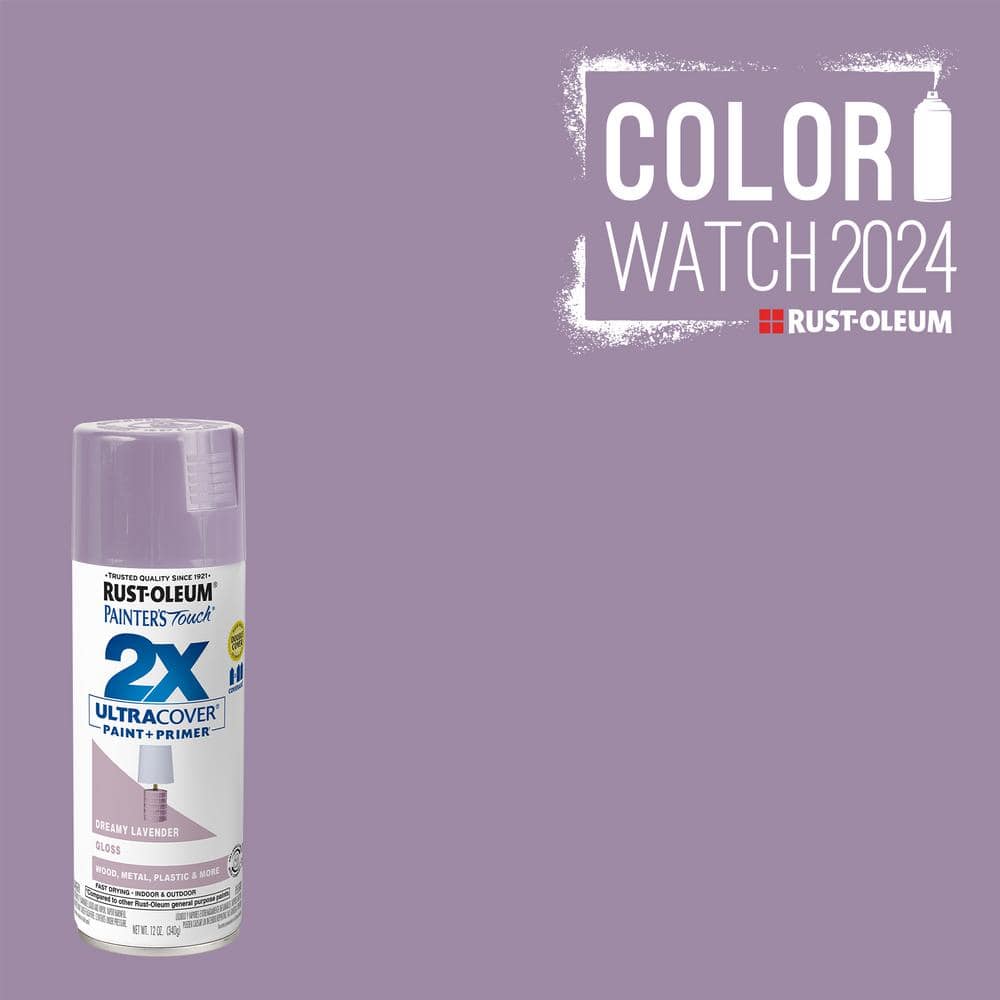 Rust-Oleum Painter's Touch 2X 12 oz. Gloss Dreamy Lavender General ...