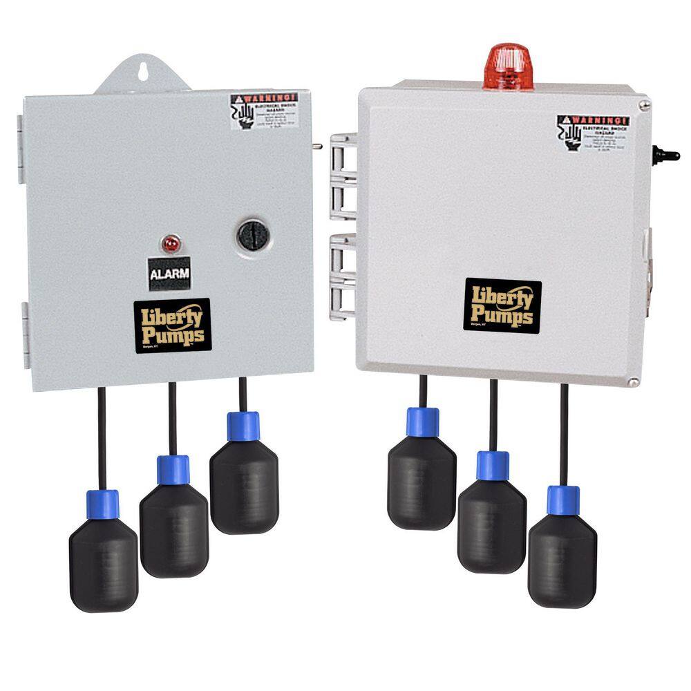 Liberty Pumps SX-Series Pump Control Panel with 3-Phase Tri 208/240 ...