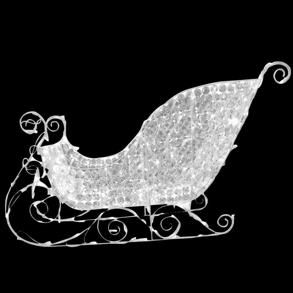 National Tree Company 60 in. Santa's Sleigh with LED Lights DF-210007 ...