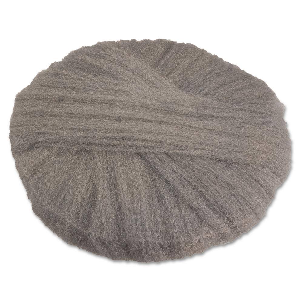 GMT Grade #3 Standard Radial Steel Wool Floor Pads, Hard Floor, 20 in ...