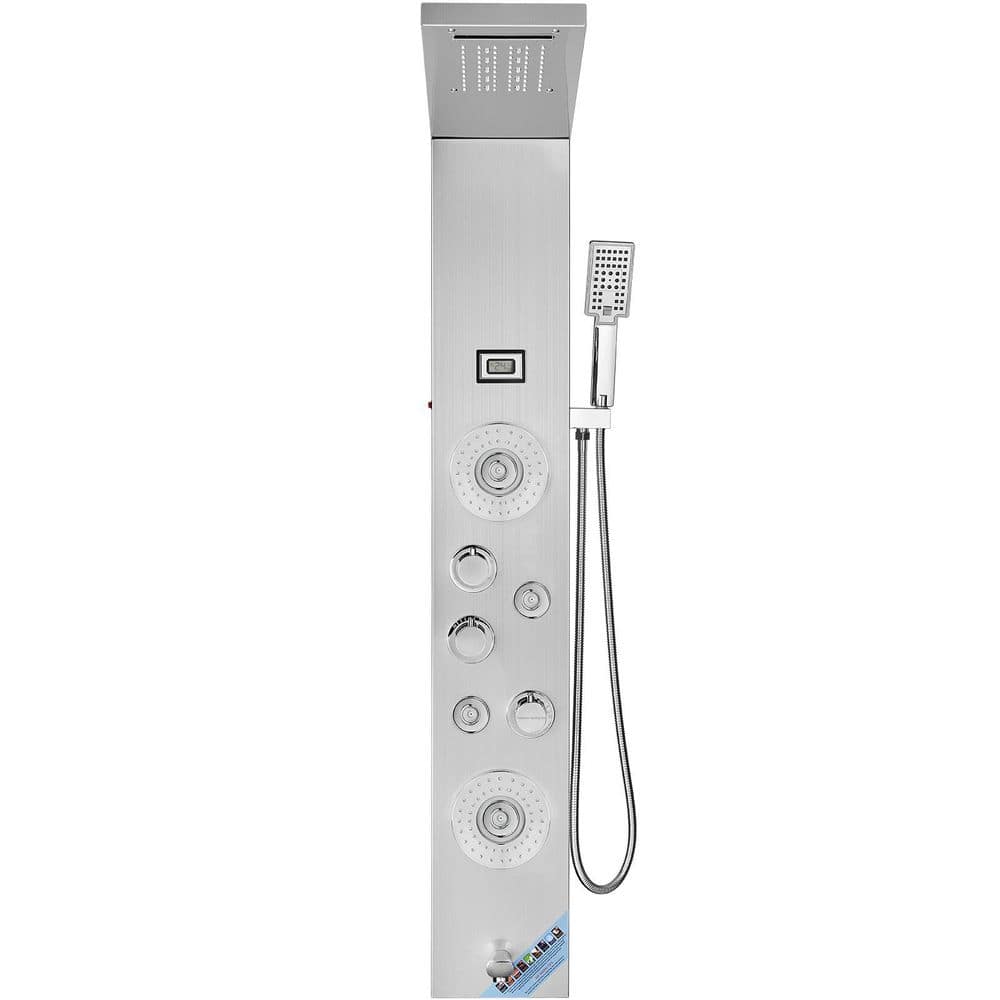 VEVOR Shower Panel System 6 Shower Modes LED & Display Shower Panel ...