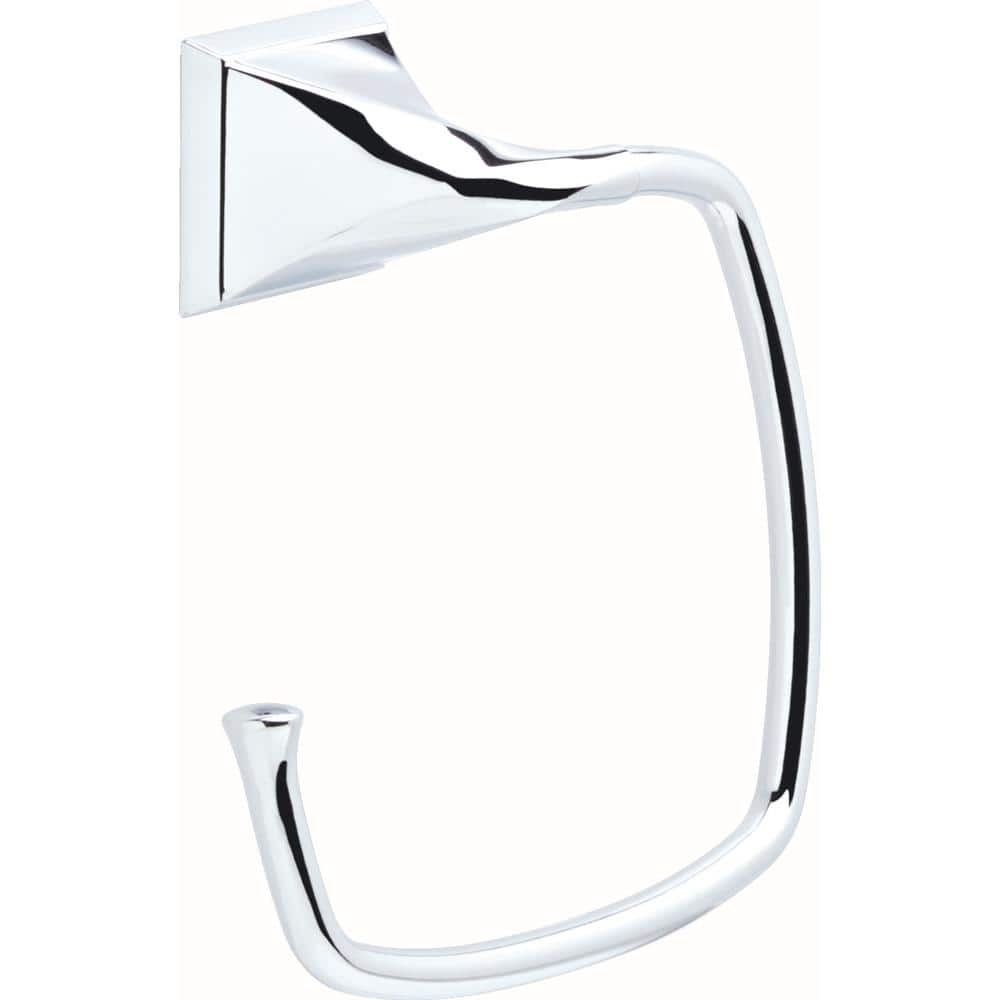 Delta Everly Wall Mount Square Open Towel Ring Bath Hardware Accessory delta-everly-wall-mount-square-open-towel-ring-bath-hardware-accessory