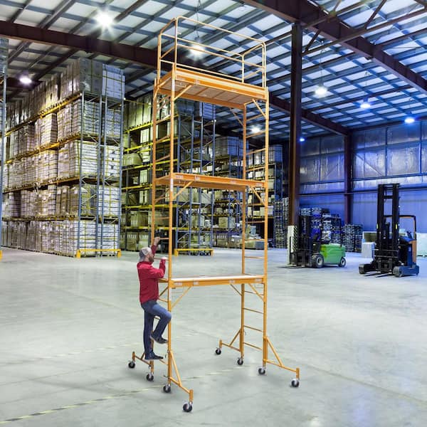 Two Storey Home Depot Scaffold MetalTech 5 Ft. X 7 Ft. X 26 Ft.