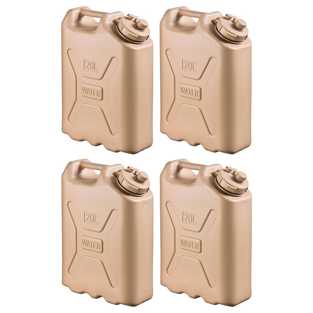 Scepter Lightweight BPA 5-Gal. 20 Liters Portable Water Storage ...