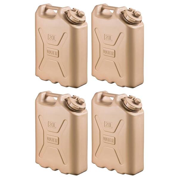 Scepter Lightweight BPA 5-Gal. 20 Liters Portable Water Storage ...