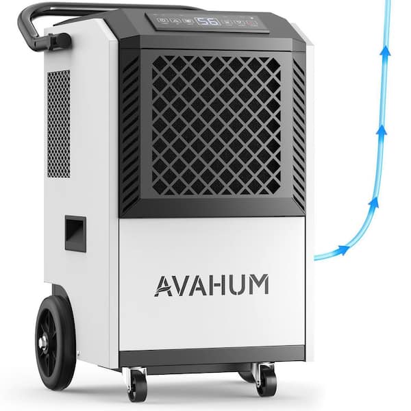 Yaufey 155 pt. Commercial Dehumidifier with Pump for Basements ...