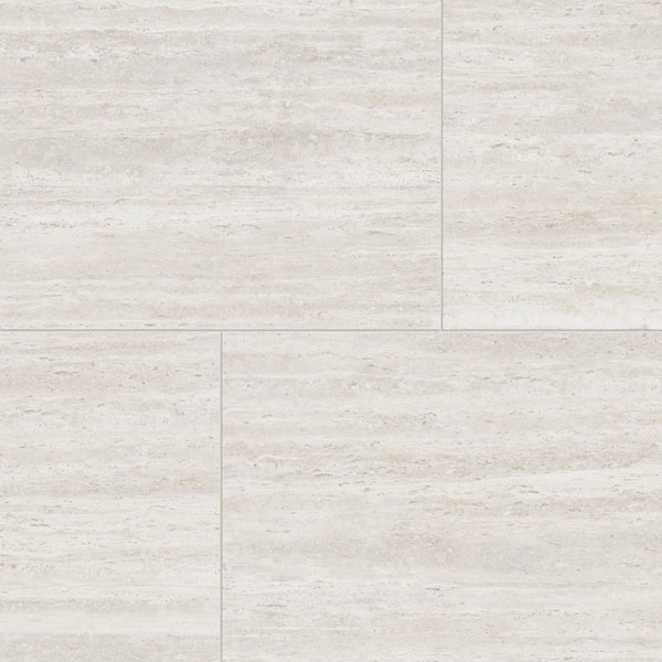 Corso Italia Impero Prestige White Matte 24 in. x 48 in. Marble Look ...