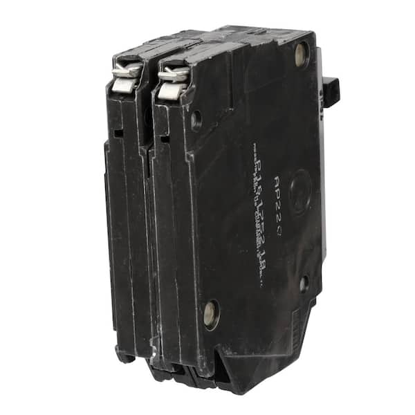 GE Q-Line 20 Amp 1 in. Double-Pole Circuit Breaker (THQP220) THQP220 ...