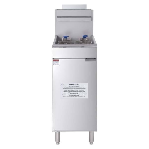 Mack's 4 Gal. Oil Fryer 16 qt. Outdoor Deep Fryer with Stand FRY-4GAL-S ...