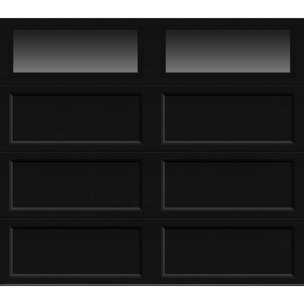 Clopay Bridgeport Steel Extended Panel 8 ft x 7 ft Insulated 6.3 R ...