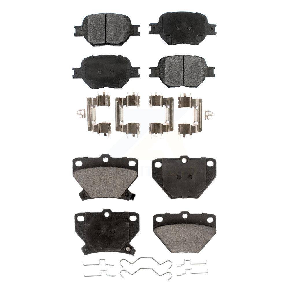 TEC Front Rear Ceramic Brake Pads Kit For Toyota Celica KTC-100408 KTC ...