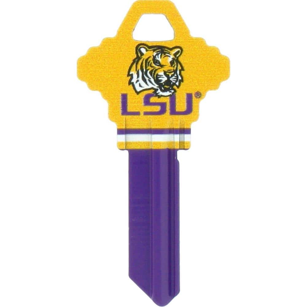 Hillman #68 NCAA LSU Tigers Key Blank 89973 - The Home Depot