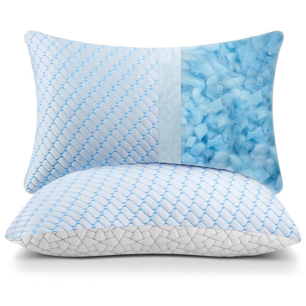 Bafode Memory Foam King Size Pillows Set of 2 Cooling Bed Pillow 2 Pack ...