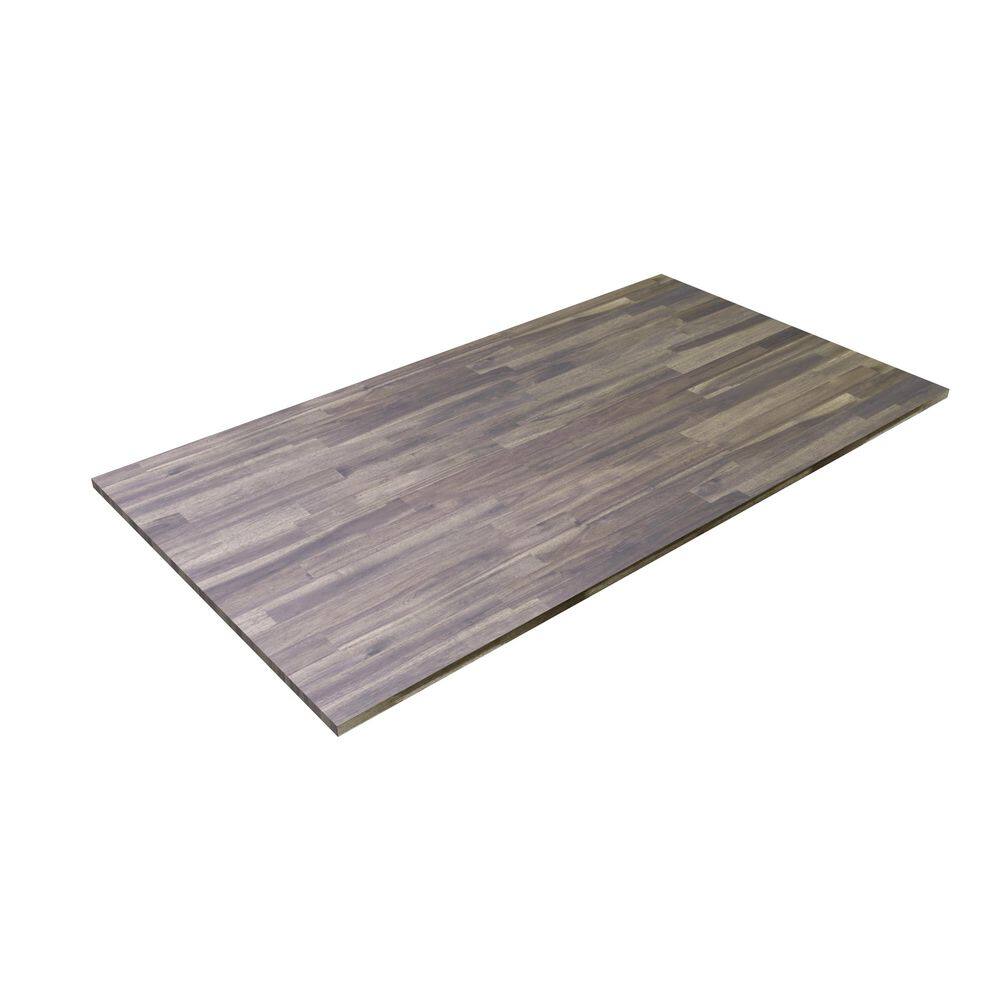 Reviews for Interbuild 6.2 ft. L x 40 in. D, Acacia Butcher Block ...