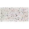 Ivy Hill Tile Adorn White Multicolor 4 in. x 0.41 in. Terrazzo Look ...
