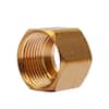 LTWFITTING 1/2 in. Brass Compression Nut Fitting (25-Pack) HF61825 ...