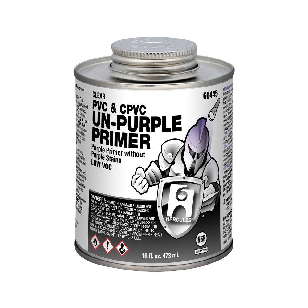 Have a question about Hercules 16 oz. PVC and CPVC Unpurple Primer ...