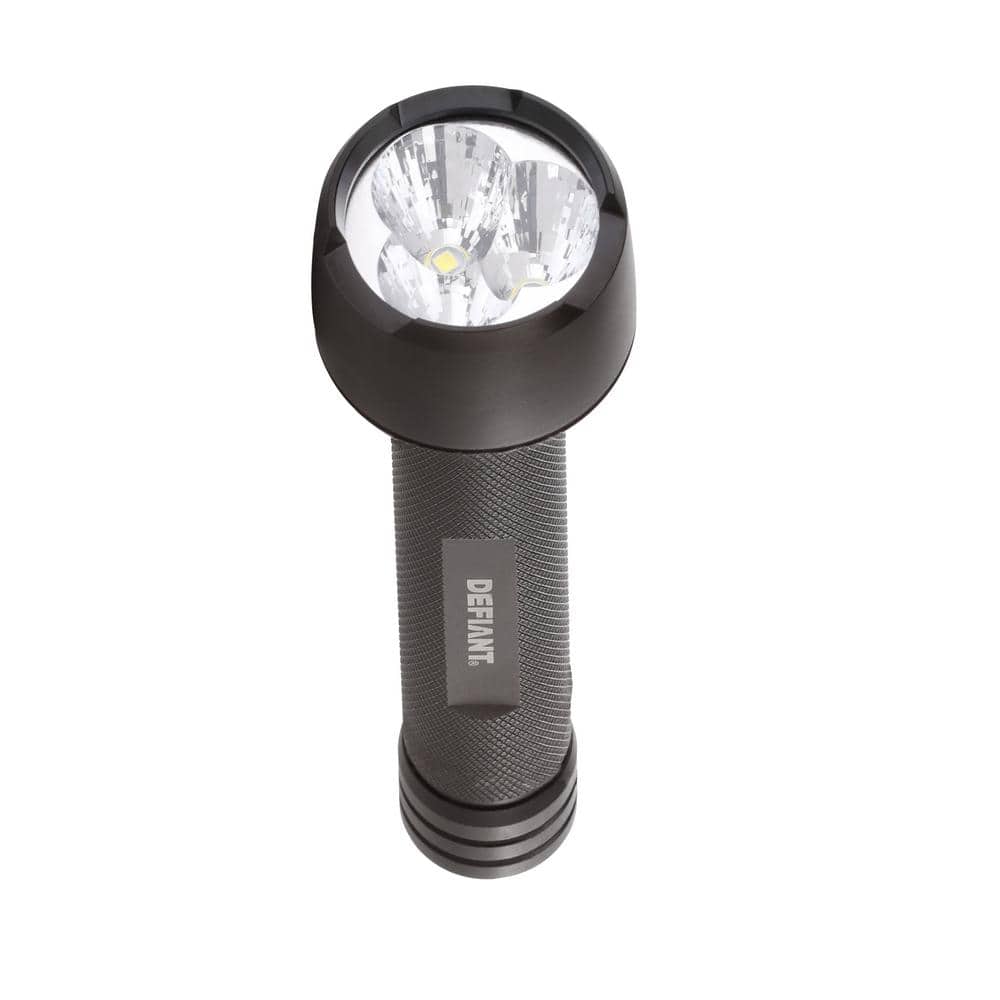 Defiant 1200 Lumens LED Flashlight Durable Aluminium 3 Modes 3c ...
