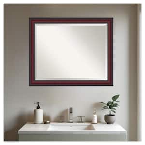 Amanti Art Dalat Black 19.75 in. x 23.75 in. Beveled Traditional ...