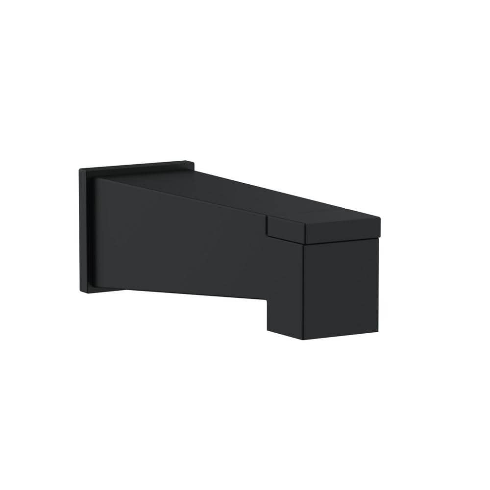 Gerber Avian Tub Spout with Diverter in Satin Black DA606445BS - The ...