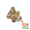 MOEN Brass Rough-In Posi-Temp Pressure-Balancing Cycling Tub and Shower ...