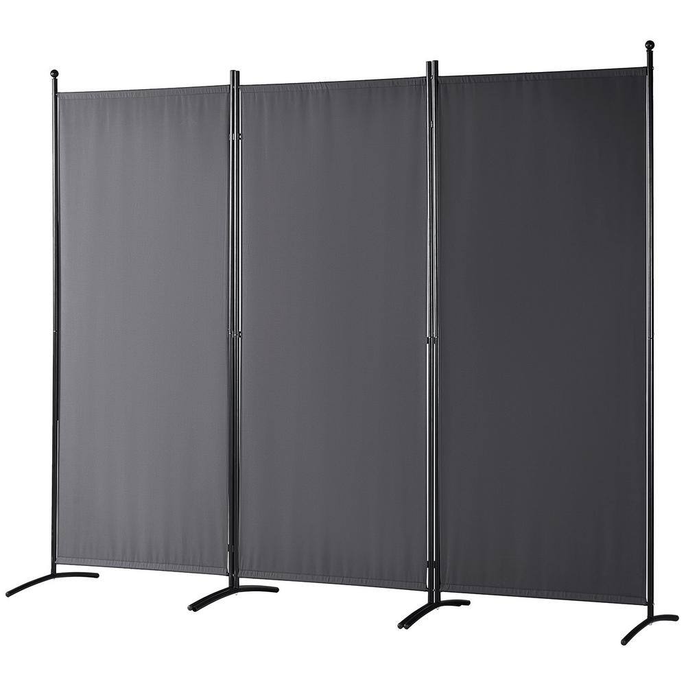 SVOPES 6.1 ft. Room Divider, 3-Panel Folding Privacy Screens, Fabric ...