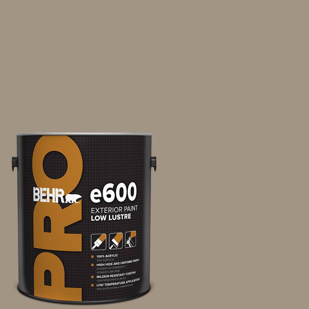 BEHR PRO 1 gal. #PPU7-23 Rolling Pebble Low Luster Exterior Paint ...