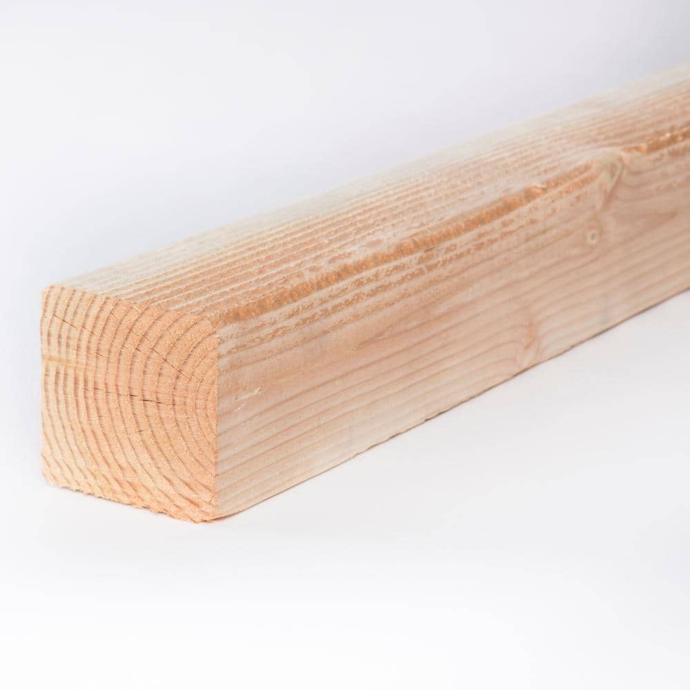4 in. x 4 in. x 8 ft. #2 Premium Grade Fir Dimensional Lumber 15321_08 ...