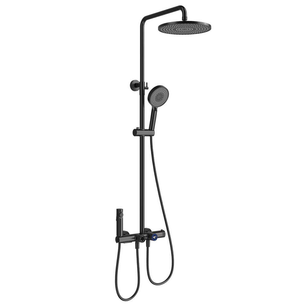 matrix decor 3-Spray Dual Shower Head Fixed and Handheld Shower Head ...