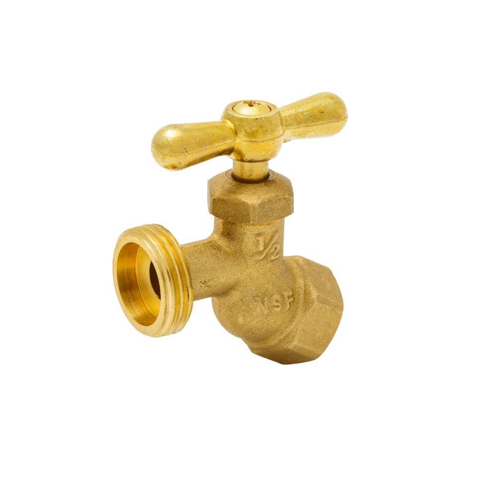 Everbilt 1/2 in. Brass Hose Bibb Valve 102-403EB - The Home Depot