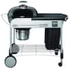 Weber Performer Premium 22 in. Charcoal Grill in Black with Built-In ...
