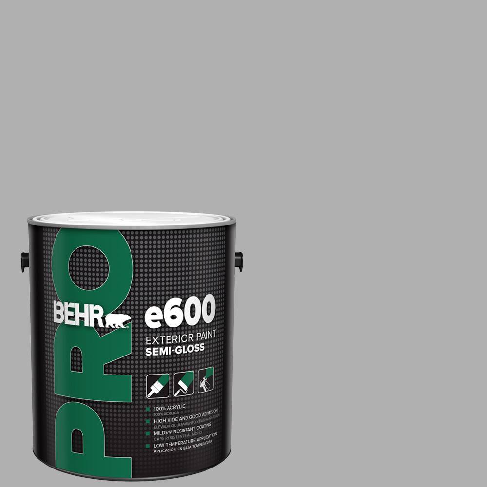 BEHR PRO 1 gal. #780F-4 Sparrow Semi-Gloss Acrylic Exterior Paint ...