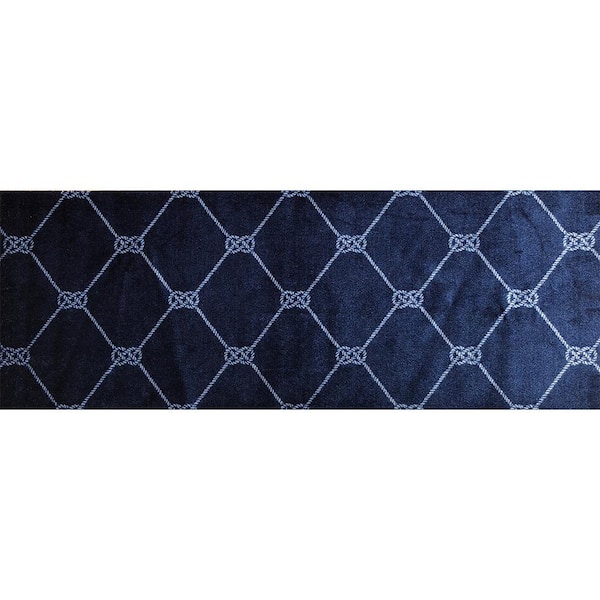 Studio 67 Nantucket Washable Navy White 2 ft. 3 in. x 6 ft. 3 in ...
