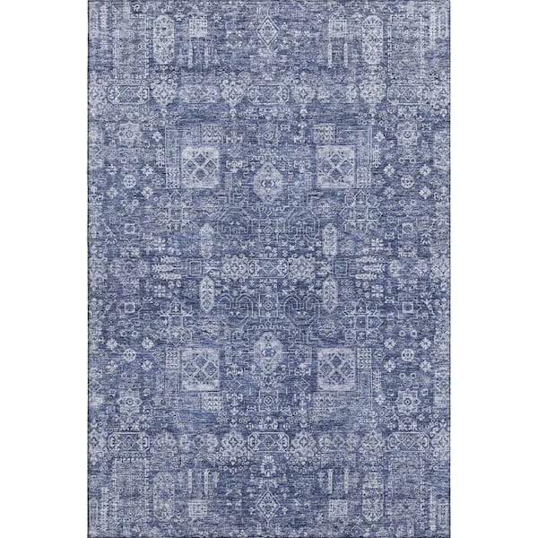 Addison Rugs Mayfield Premium Machine Washable Indoor/Outdoor Geometric ...