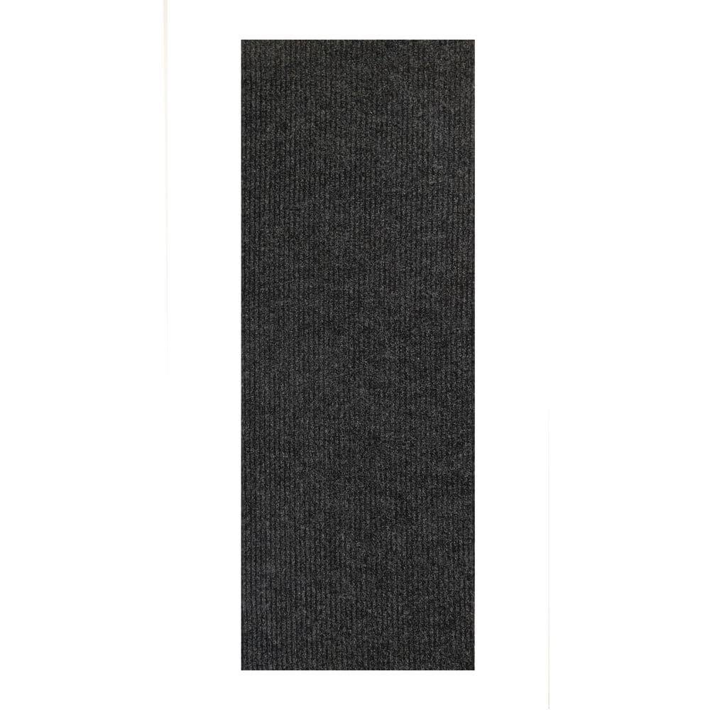 RugStylesOnline Tough Grey 26 in. W x Your Choice Length Custom Size ...