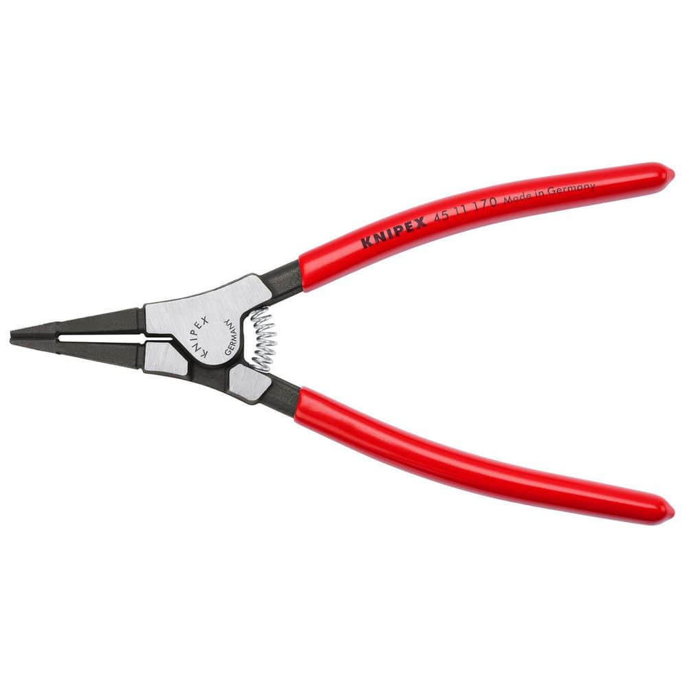 KNIPEX Retaining Snap Ring Pliers 6.75 in. for Retaining Rings on ...