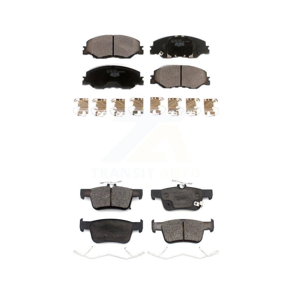 TEC Front Rear Ceramic Brake Pads Kit For 2019-2022 Honda Insight KTC ...
