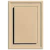 Builders Edge 4.5 in. x 6.3125 in. #045 Sandstone Maple Raised Mini ...