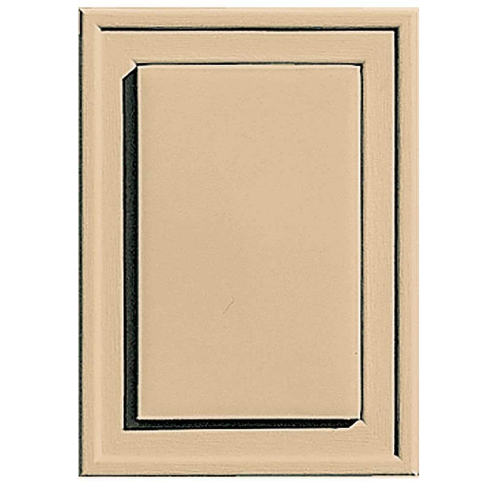 Builders Edge 4.5 in. x 6.3125 in. #045 Sandstone Maple Raised Mini ...