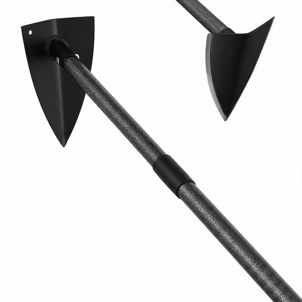 Misopily 60 in. Heavy Duty Draw Hoe with Pre-Sharpened Blade, Stainless ...