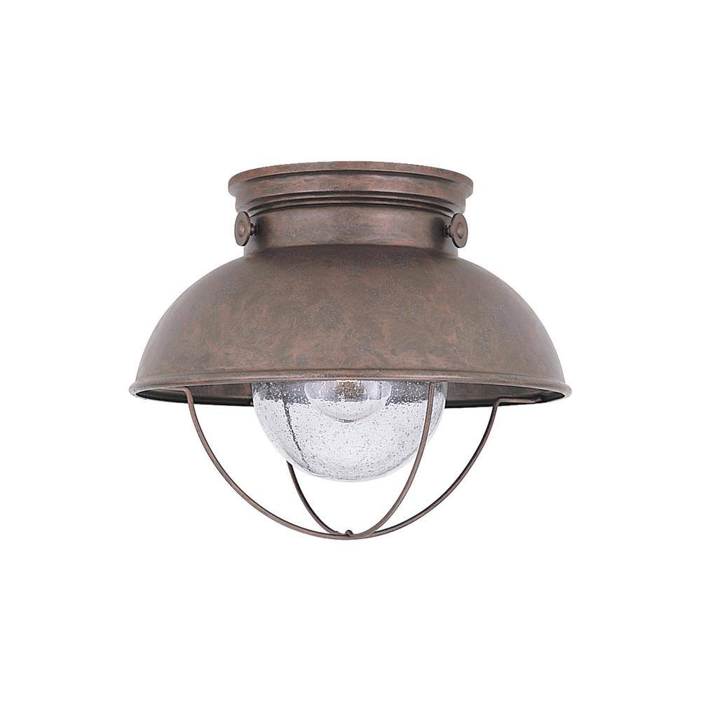 Outdor Flush Mount Copper Lighting Exterior Copper/Antique/Verde