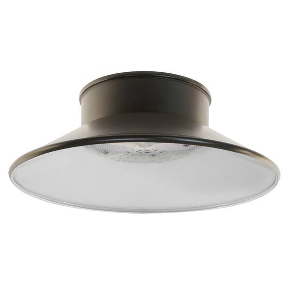 Feit Electric 60-Watt Integrated LED Bonze Screw-In/Hardwire Security ...