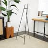 Litton Lane 56 in. Black Metal Display 3 Tier Geometric Easel 044464 ...