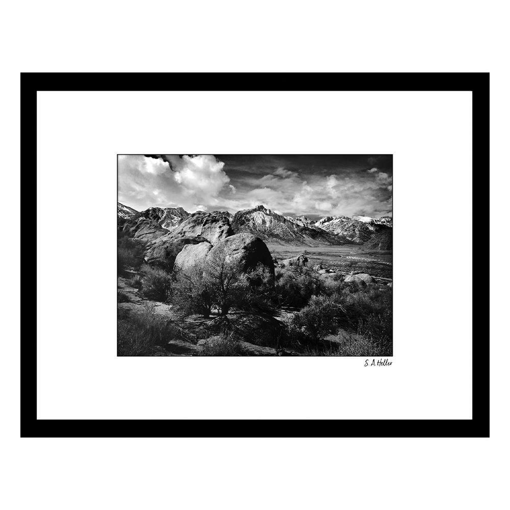 Heller Photography ALABAMA HILLS Framed Printed Photograph by Steven A ...