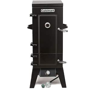 GrillPro 33 in. Vertical Propane Gas Cabinet Smoker 31846 - The Home Depot