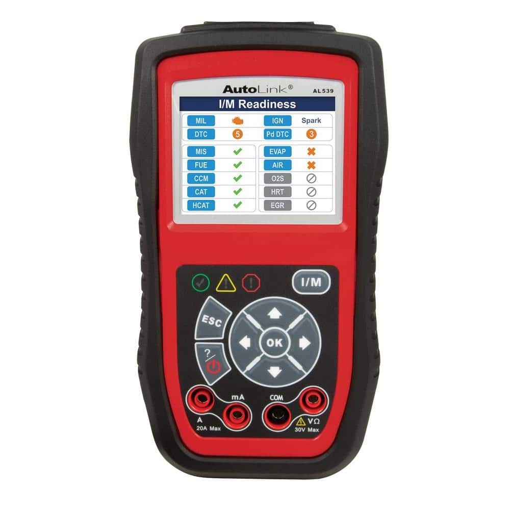 AUTEL OBD ll Professional Electrical Test Tool AL539 - The Home Depot