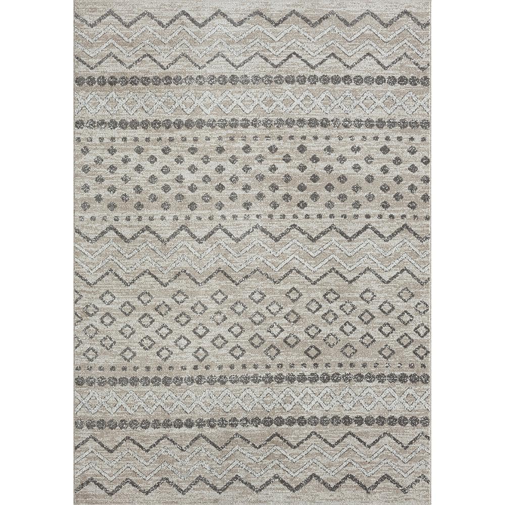 Evette Rios Lara Pistachio Shell Beige/Warm Gray 5 ft. x 7 ft ...